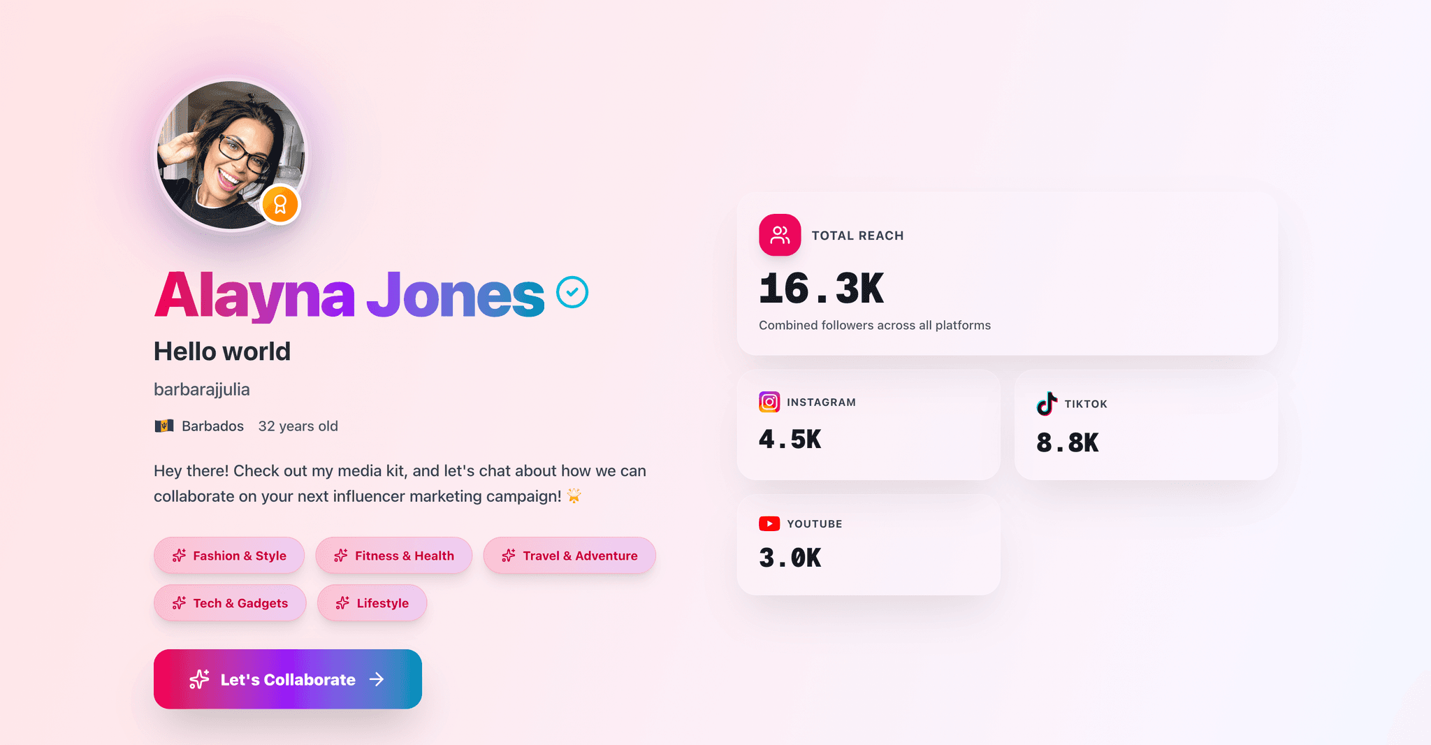 UGC Creator Kit - Professional UGC Portfolio Builder